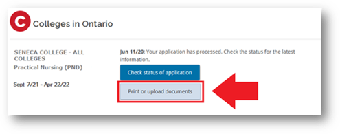 How to view and submit required documents for OSAP